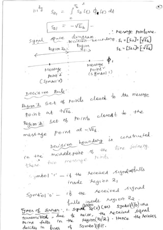 EC3491 Unit 4 Digital Modulation Scheme | PDF
