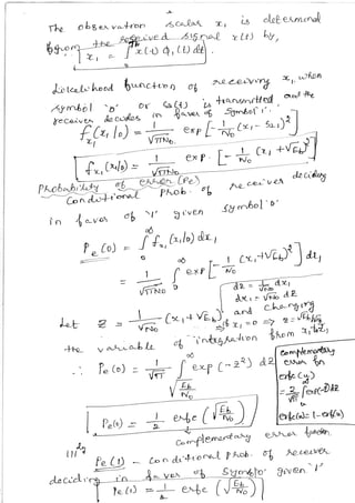 EC3491 Unit 4 Digital Modulation Scheme | PDF