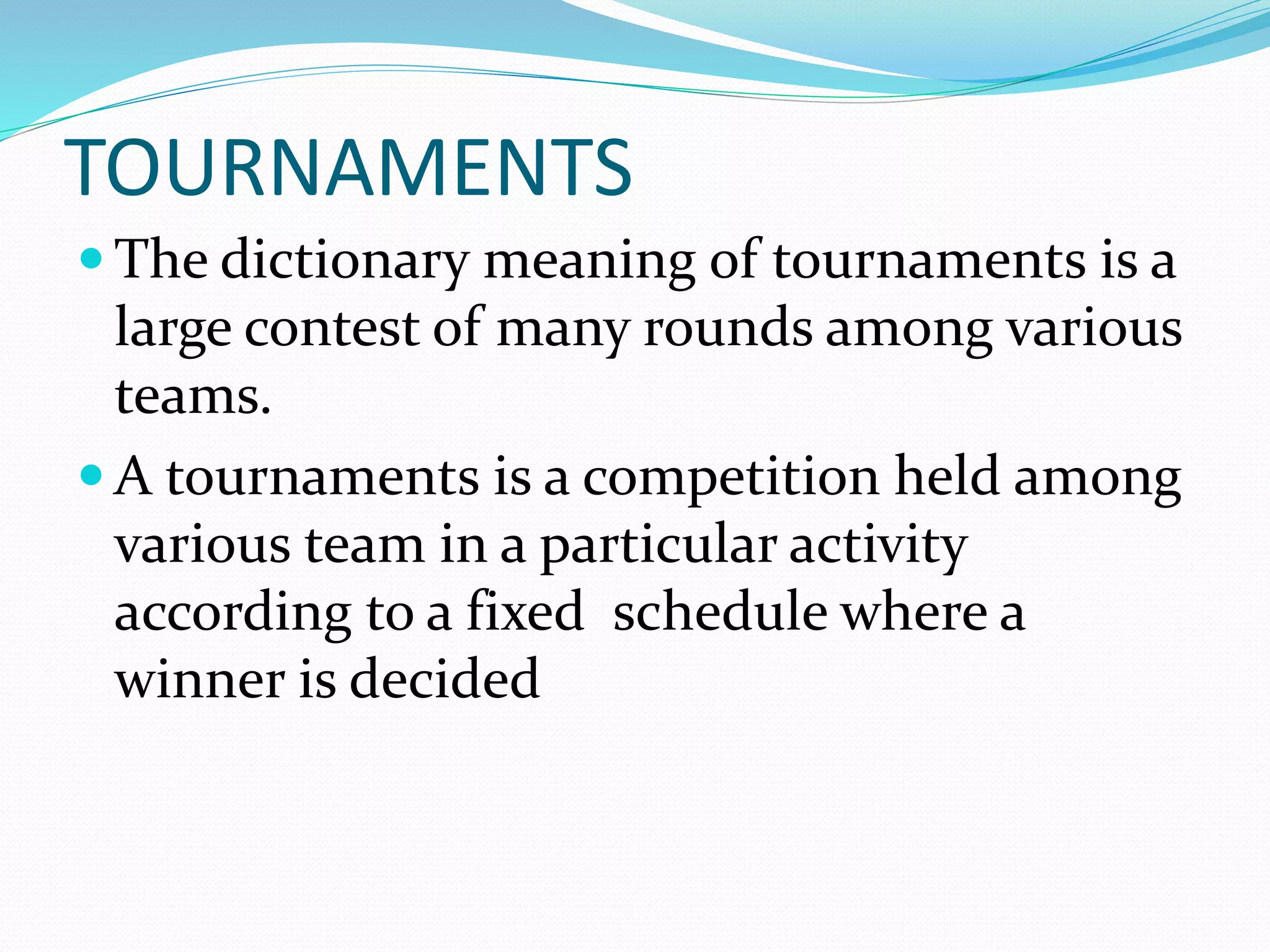 Unit 4 competion and organization | PPTX