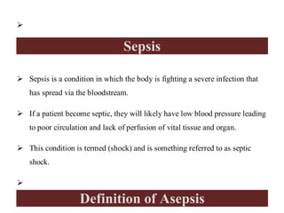 Unit 4; Concept of medical and surgical asepsis | PDF