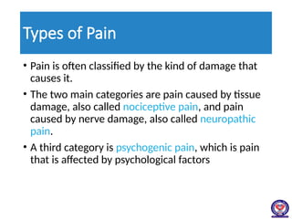 Unit 4; Concept of Pain (Different Therapies), Educational Platform.pptx