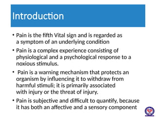 Unit 4; Concept of Pain (Different Therapies), Educational Platform.pptx
