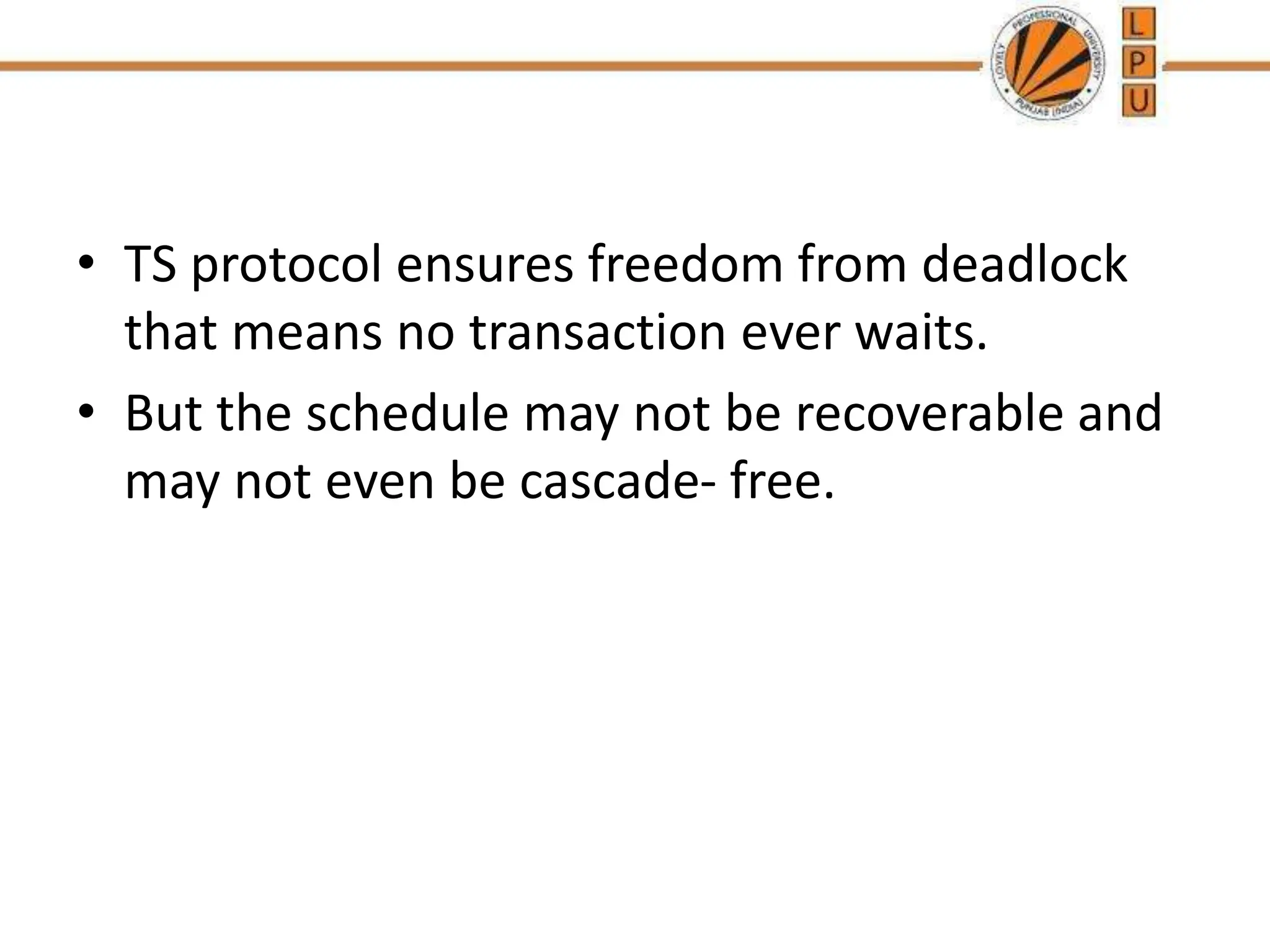 Unit 4 Concurrency Controlpptx Dbms Lovely Pptx