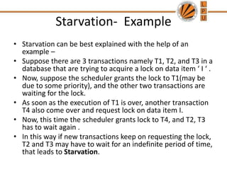 Unit 4 Concurrency control.pptx dbms lovely | PPTX