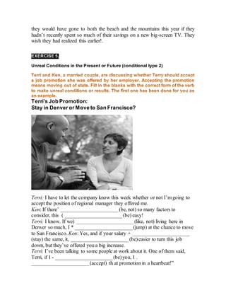 Unit 4(conditional homwork) | PDF