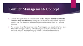 UNIT 4 CONFLICT MGMT PROF.KANCHAN ob.pptx