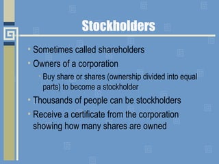 Unit 4 corporations | PPT