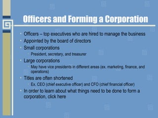 Unit 4 corporations | PPT