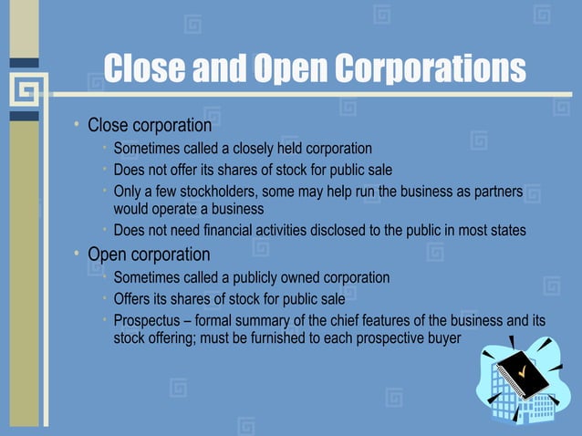 Unit 4 corporations | PPT