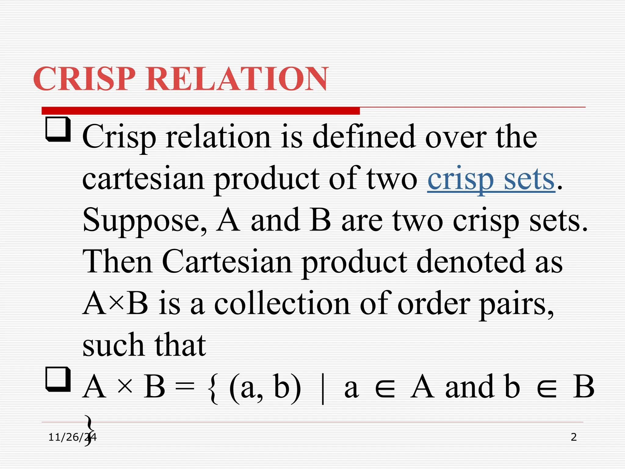 Unit 4 Crisp Relation and Defuzzification.ppt
