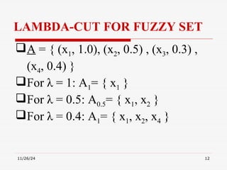 Unit 4 Crisp Relation and Defuzzification.ppt