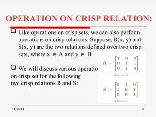 Unit 4 Crisp Relation and Defuzzification.ppt