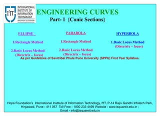 Engineering Graphics and Engineering Curves | PPT