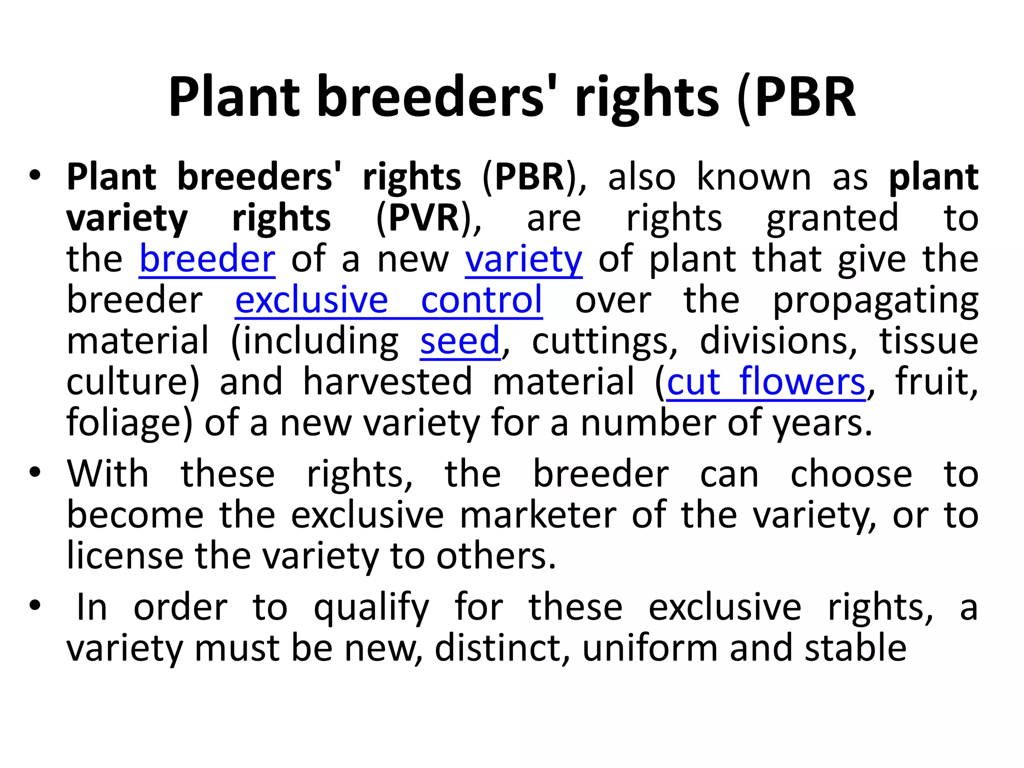 Unit 4 definitions patent, ipr,fr,br,biopiracy & neem haldi | PPTX