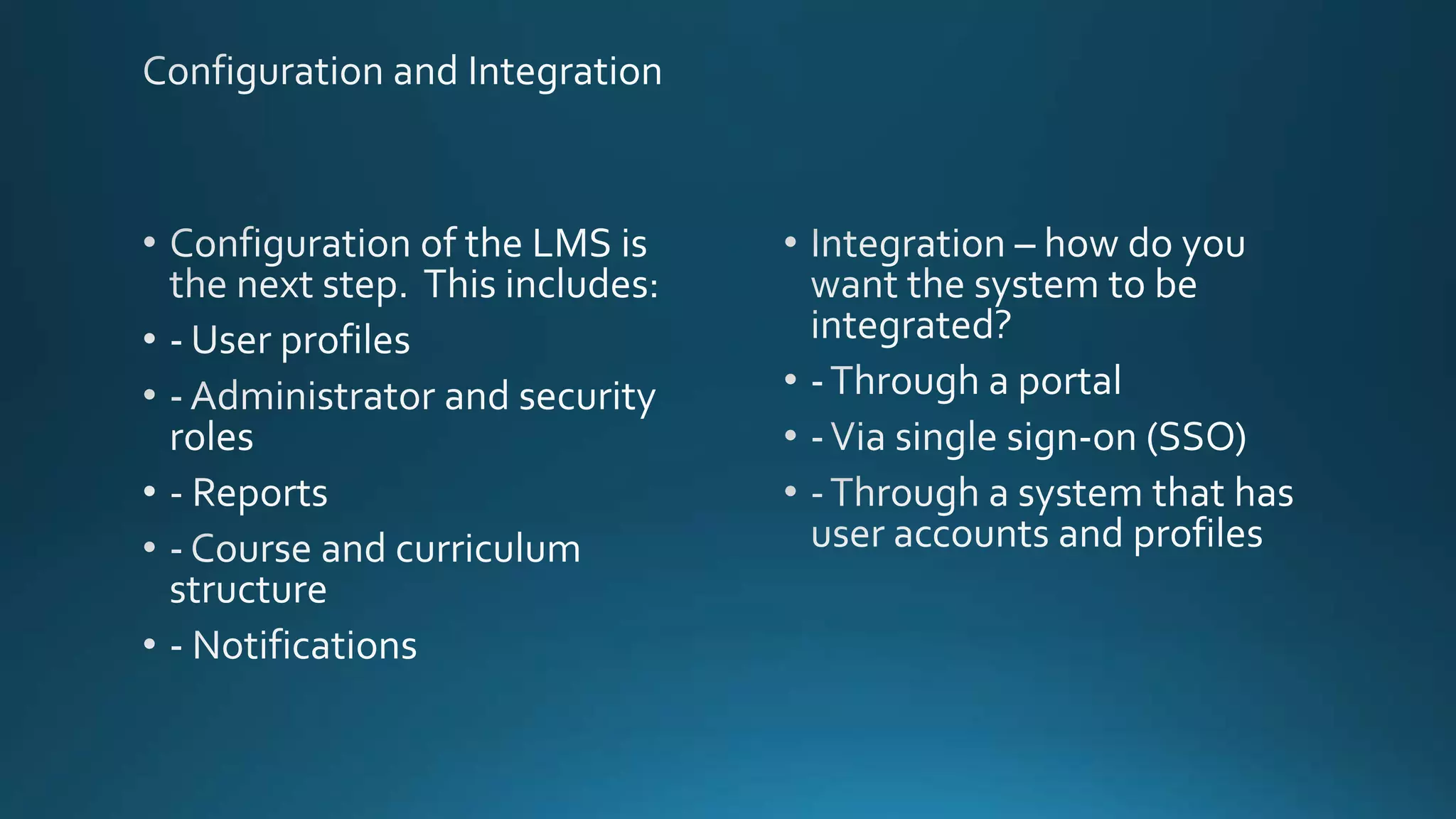 Unit 4 design and layout of lms | PPT