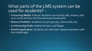 Unit 4 design and layout of lms | PPT