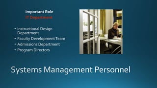 Unit 4 design and layout of lms | PPT