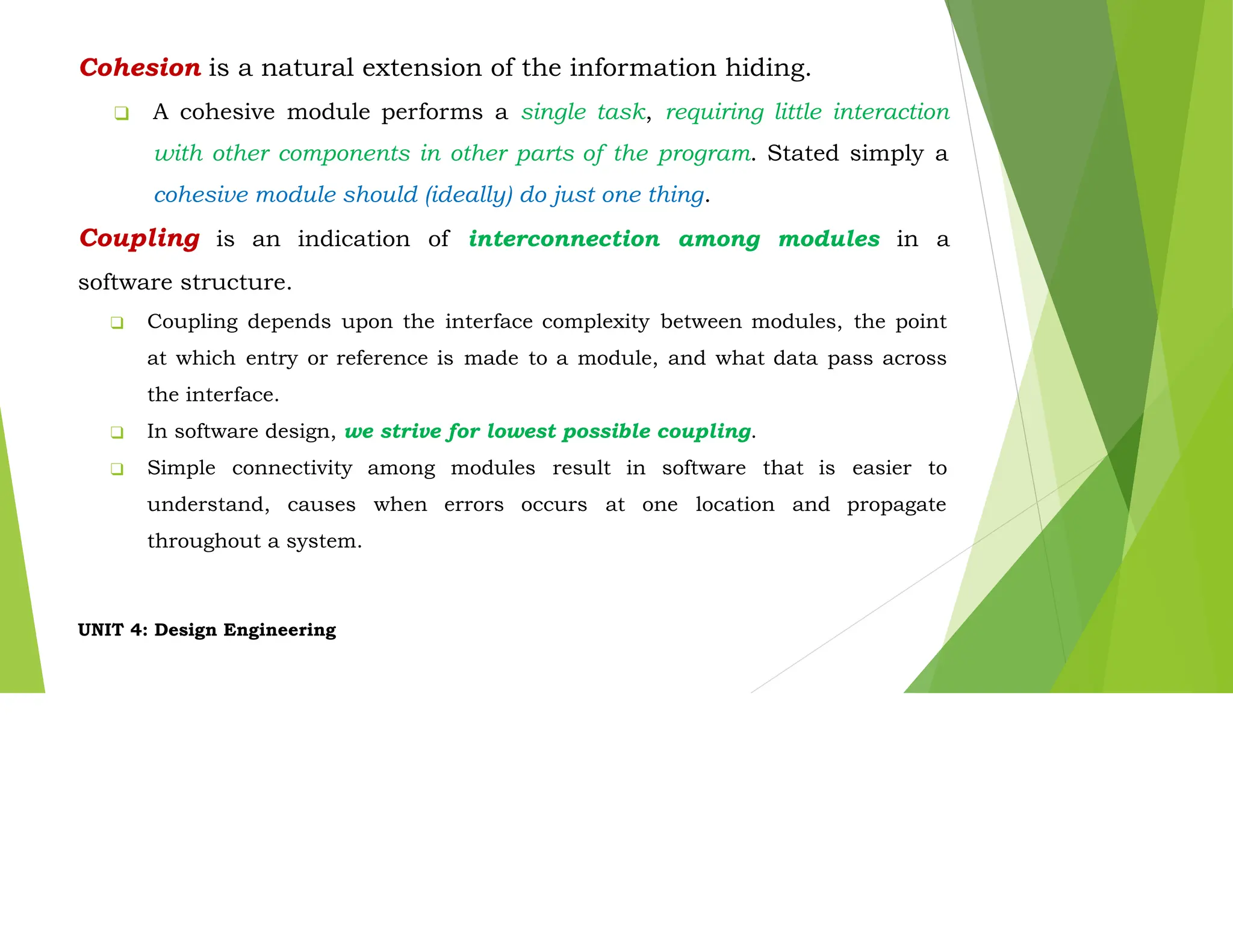 UNIT 4 Design Engineering.pptx.pdfhhjjju | PDF