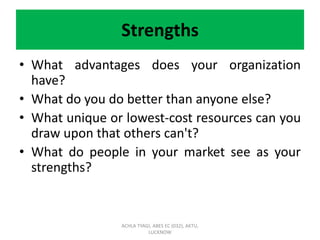 Unit 4 Developing a Business Plan Part 1b | PPTX