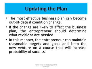 Unit 4 Developing a Business Plan Part 3 | PPT