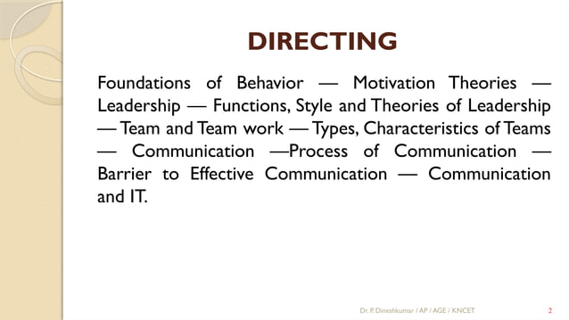 Principles of Management Unit 4 Directing.pptx