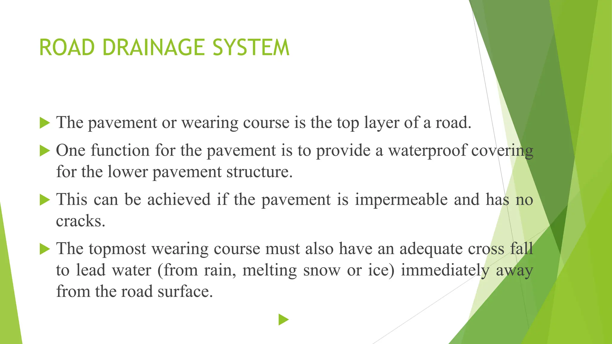 Drainage of Low Cost Roads in rural sanitation | PPTX