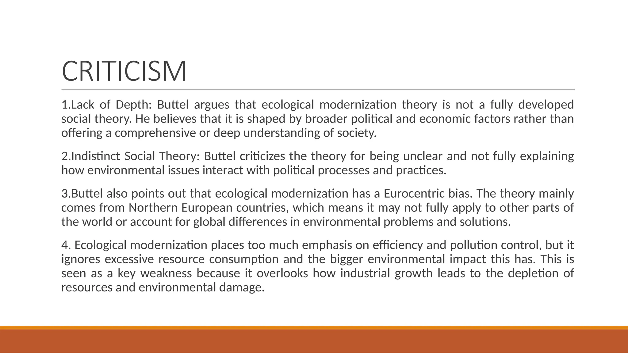 ECOLOGICAL MODERNIZATION NOTES OF SOCIOLOGY | PPTX