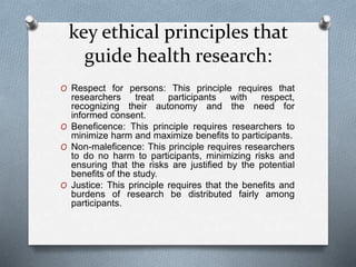 Unit 4 Ethics in health research.pptx