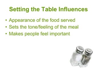 Unit 4 Table Setting and Etiquette | PPTX