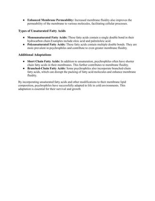 Extremophile adaptation.docx.Thermophiles,Psychrophiles,Methanogens and ...