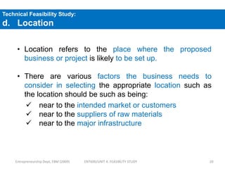 Unit 4 (feasibility study) | PPTX