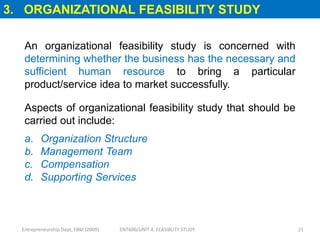 Unit 4 (feasibility study) | PPT