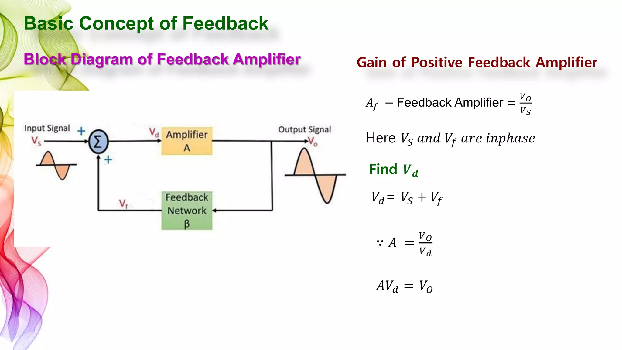 Feedback Amplifiers & Operational Amplifiers (OPAMP) | PPTX