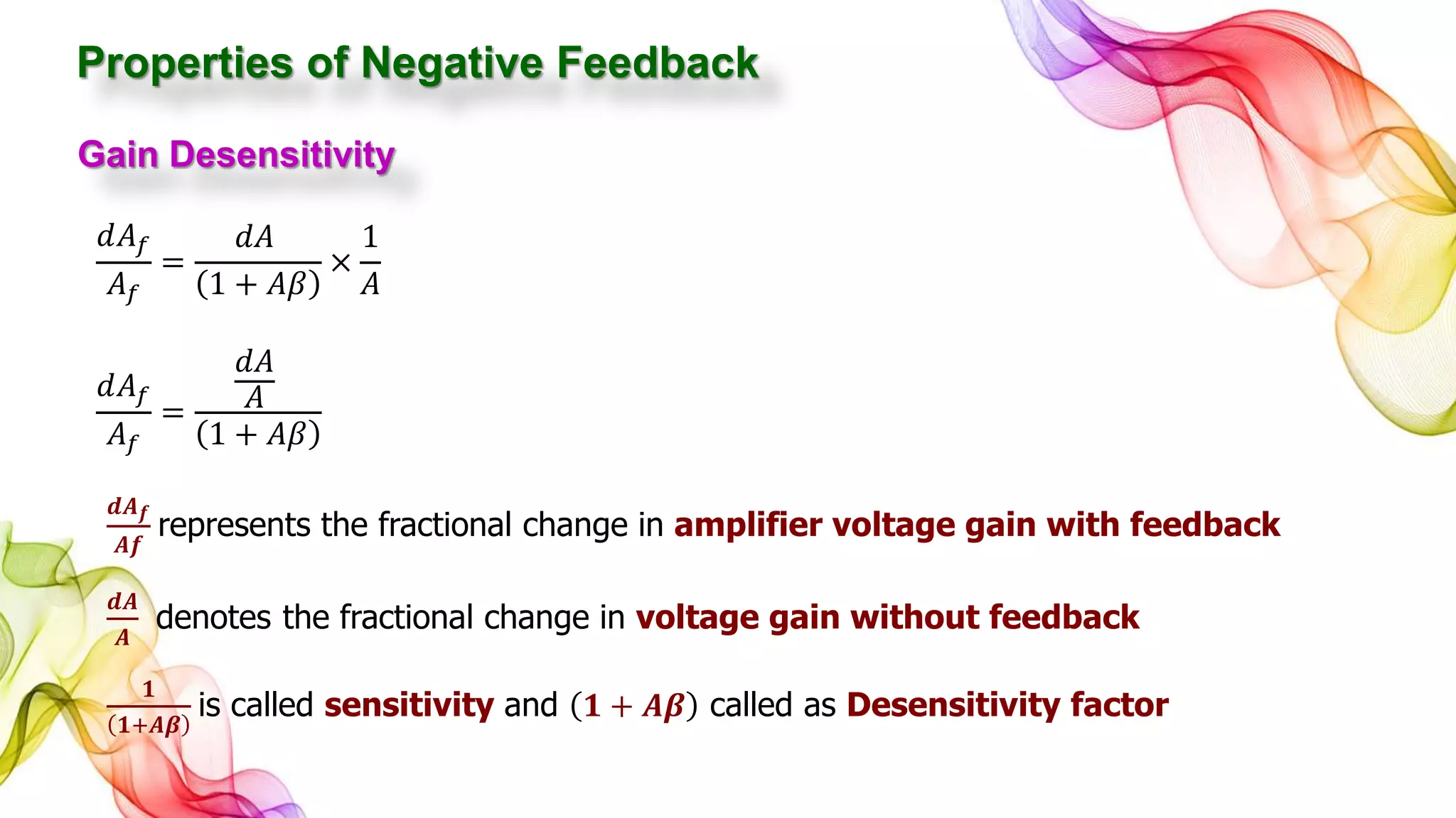 Feedback Amplifiers & Operational Amplifiers (OPAMP) | PPTX | Computer Networking | Computing