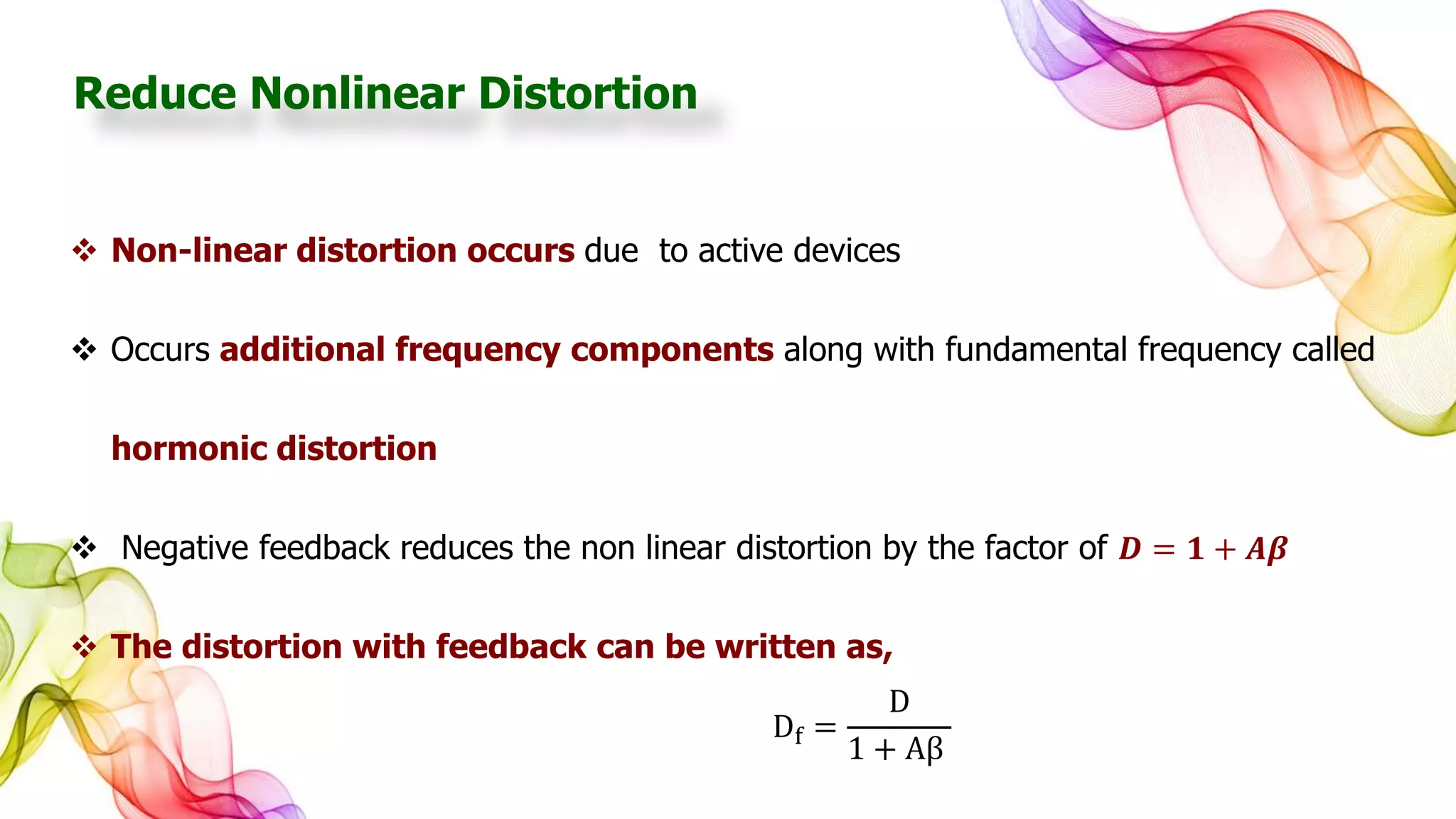 Feedback Amplifiers & Operational Amplifiers (OPAMP) | PPTX