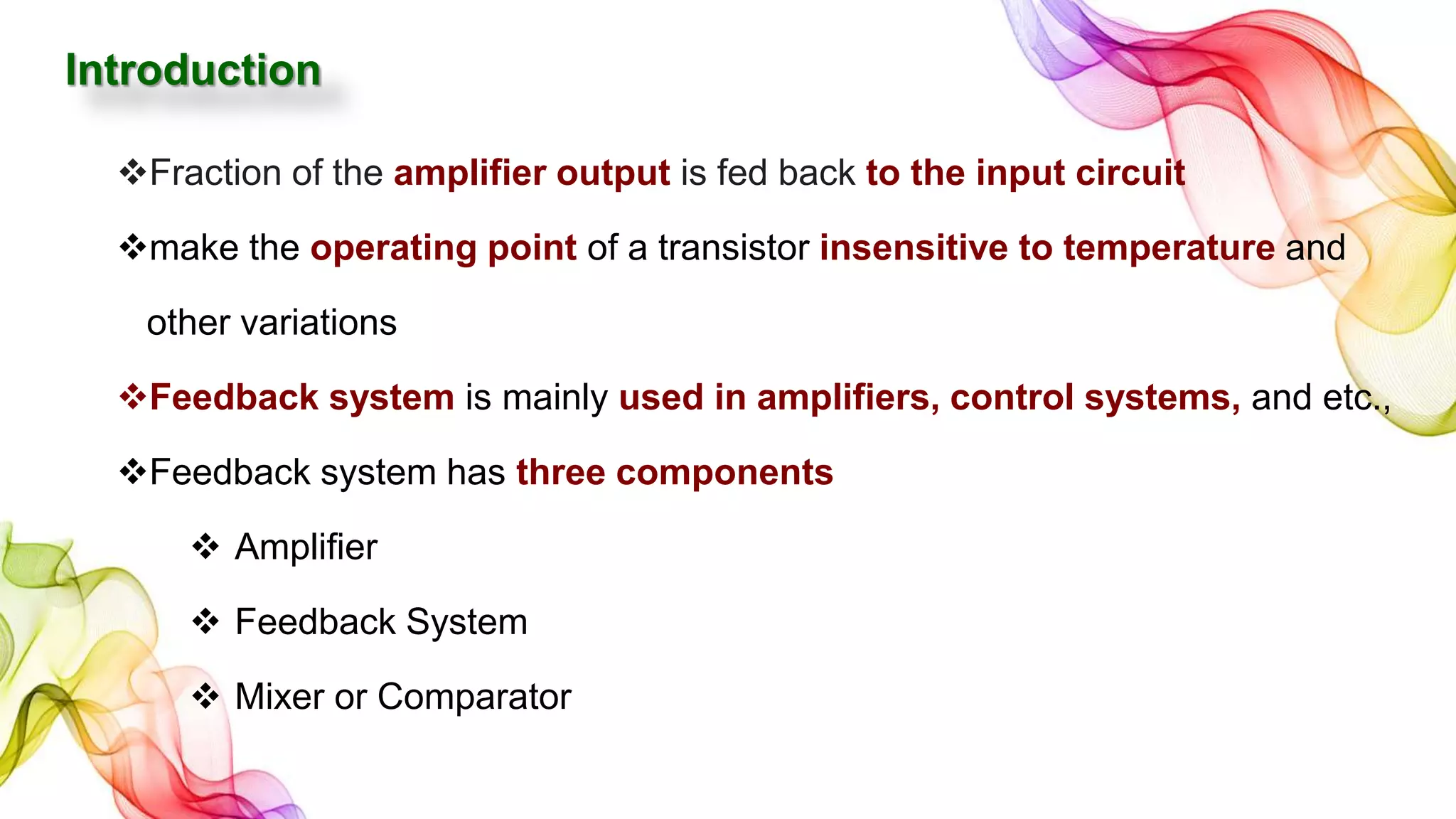 Feedback Amplifiers & Operational Amplifiers (OPAMP) | PPTX | Computer Networking | Computing