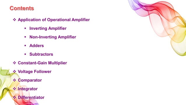 Feedback Amplifiers & Operational Amplifiers (OPAMP) | PPTX | Computer Networking | Computing