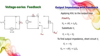 Feedback Amplifiers & Operational Amplifiers (OPAMP) | PPTX