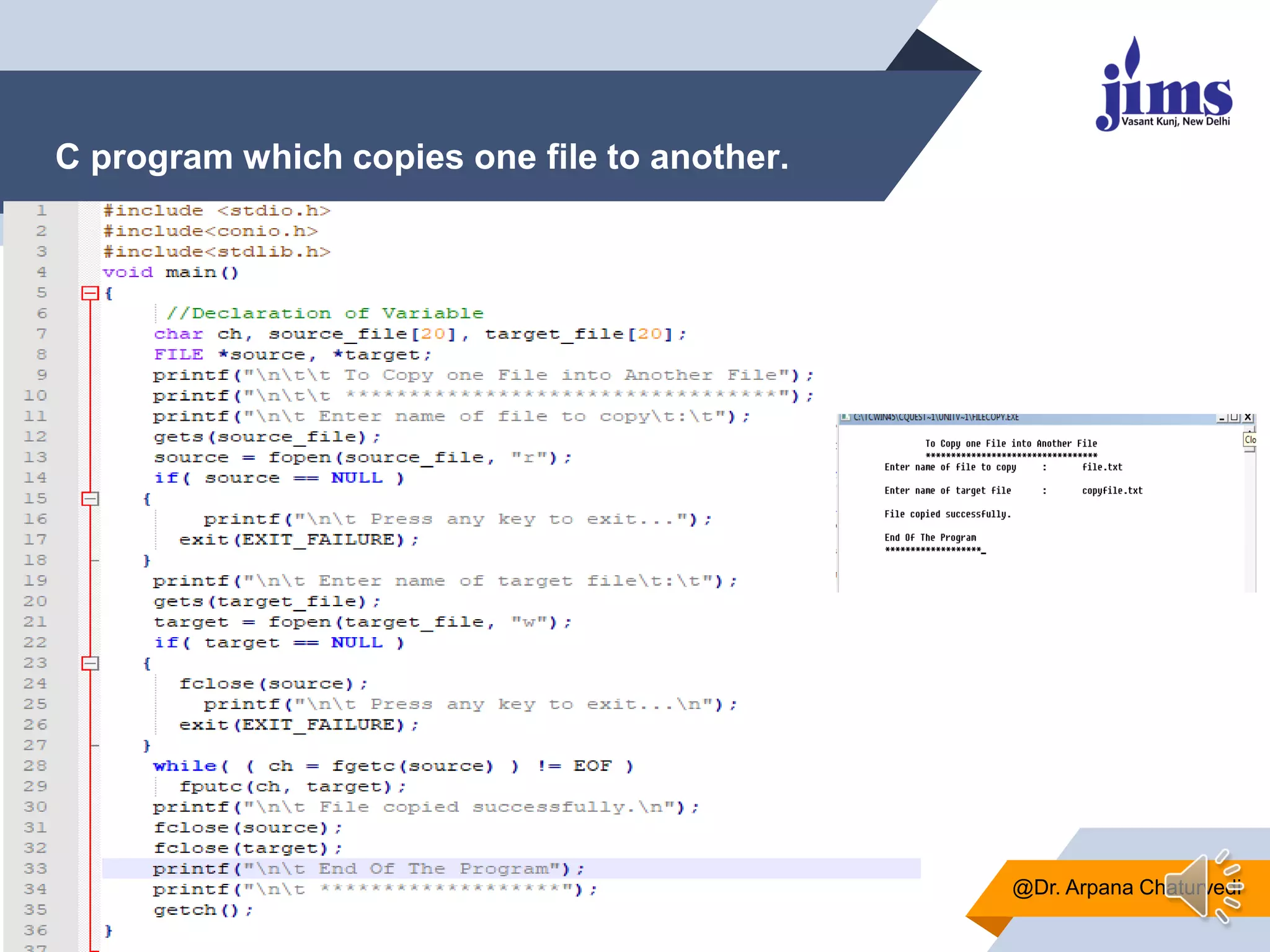 File Handling in C Part I | PPT
