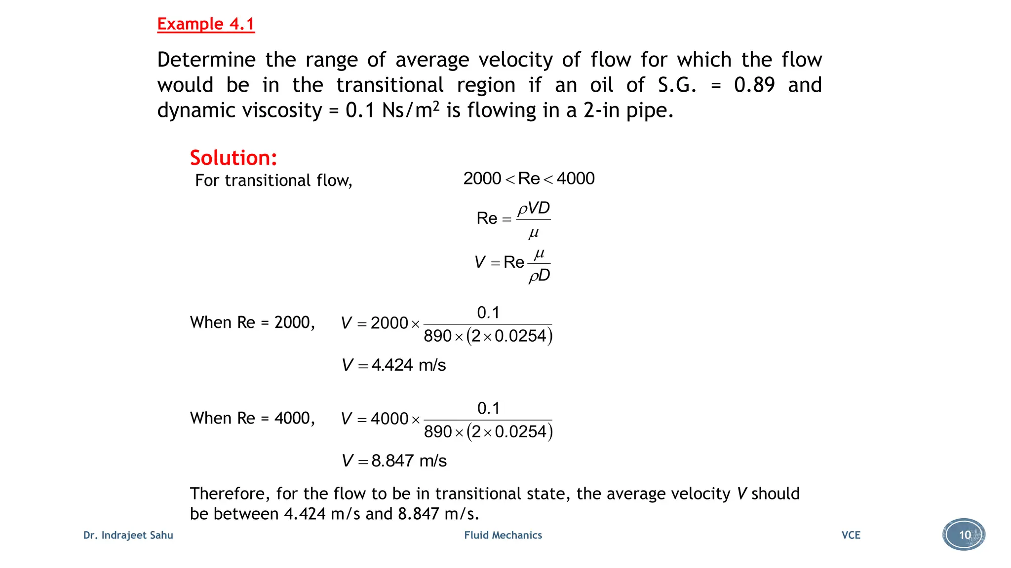 Flow Through Pipe: the analysis of fluid flow within pipes | PPTX