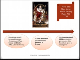 Unit 4 French Revolution and Napoleon Empire | PPTX
