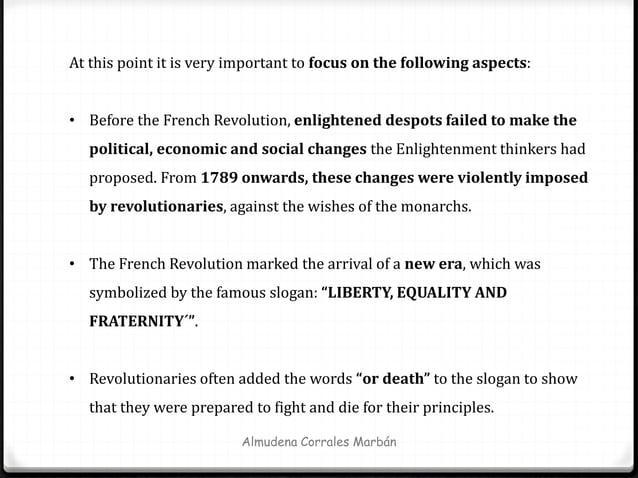 Unit 4 French Revolution and Napoleon Empire | PPT