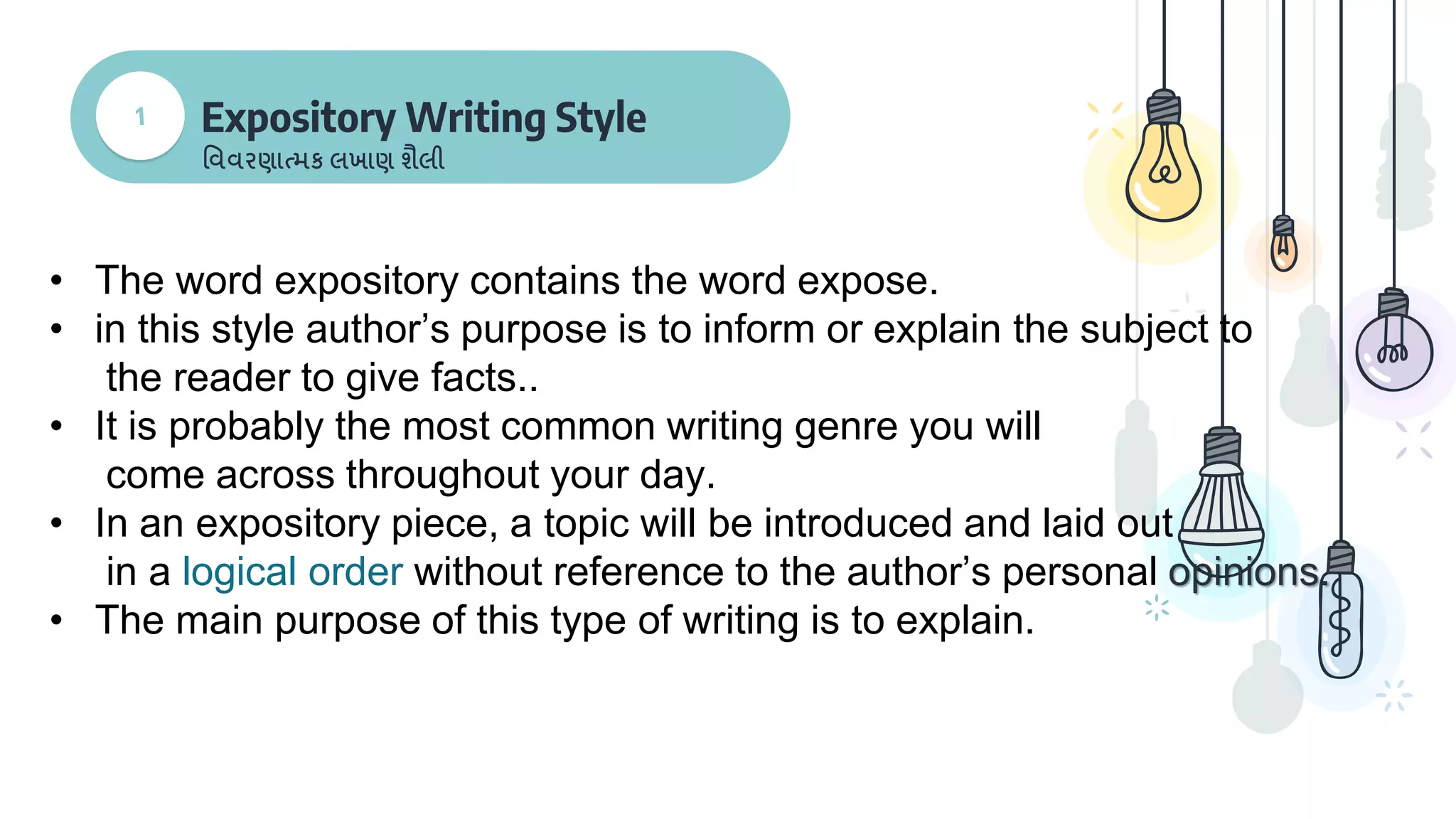 types of writing | PDF