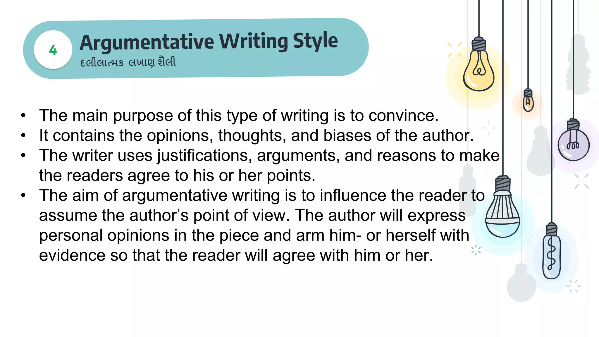 types of writing | PDF