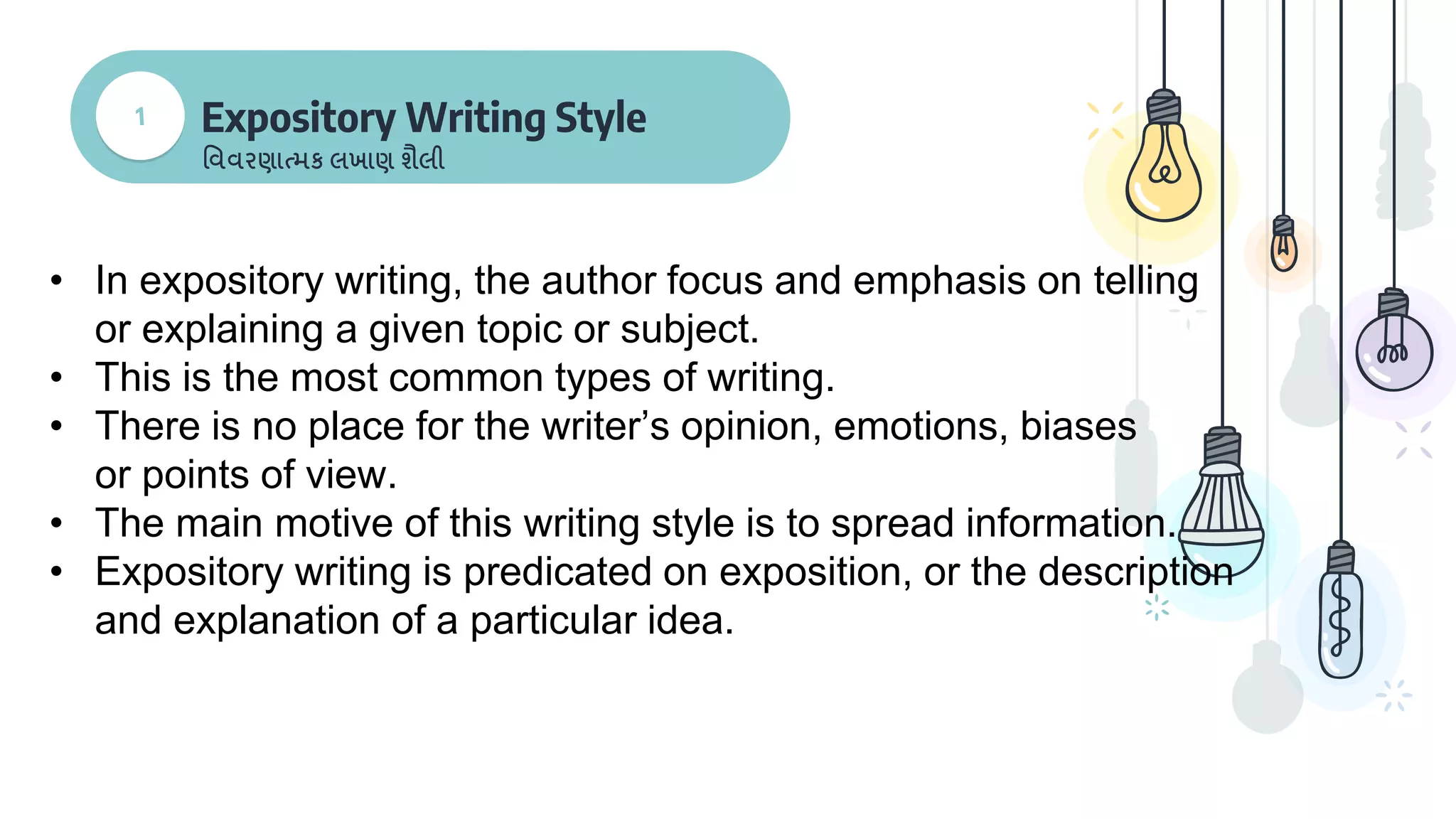 types of writing | PDF