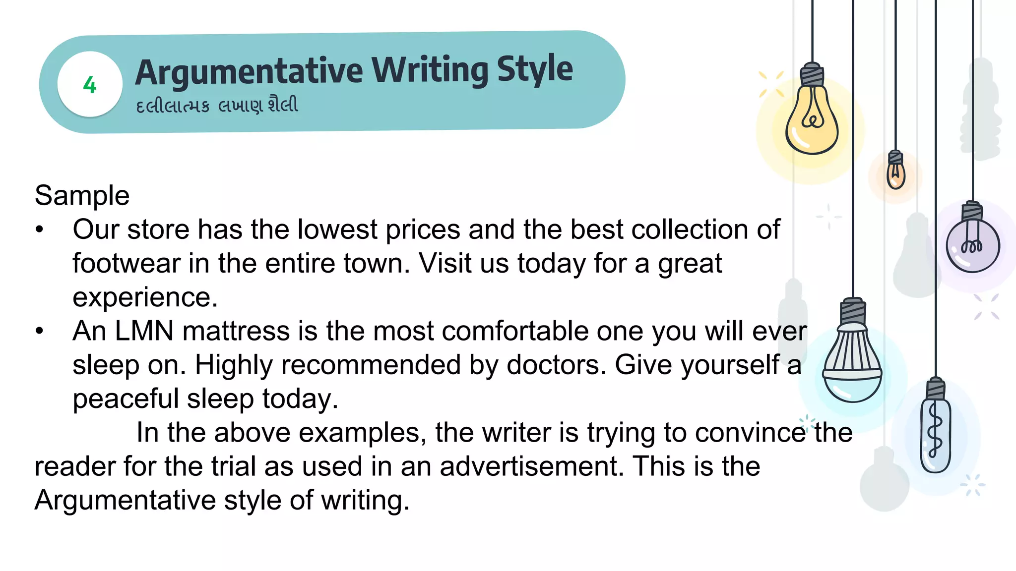 types of writing | PDF