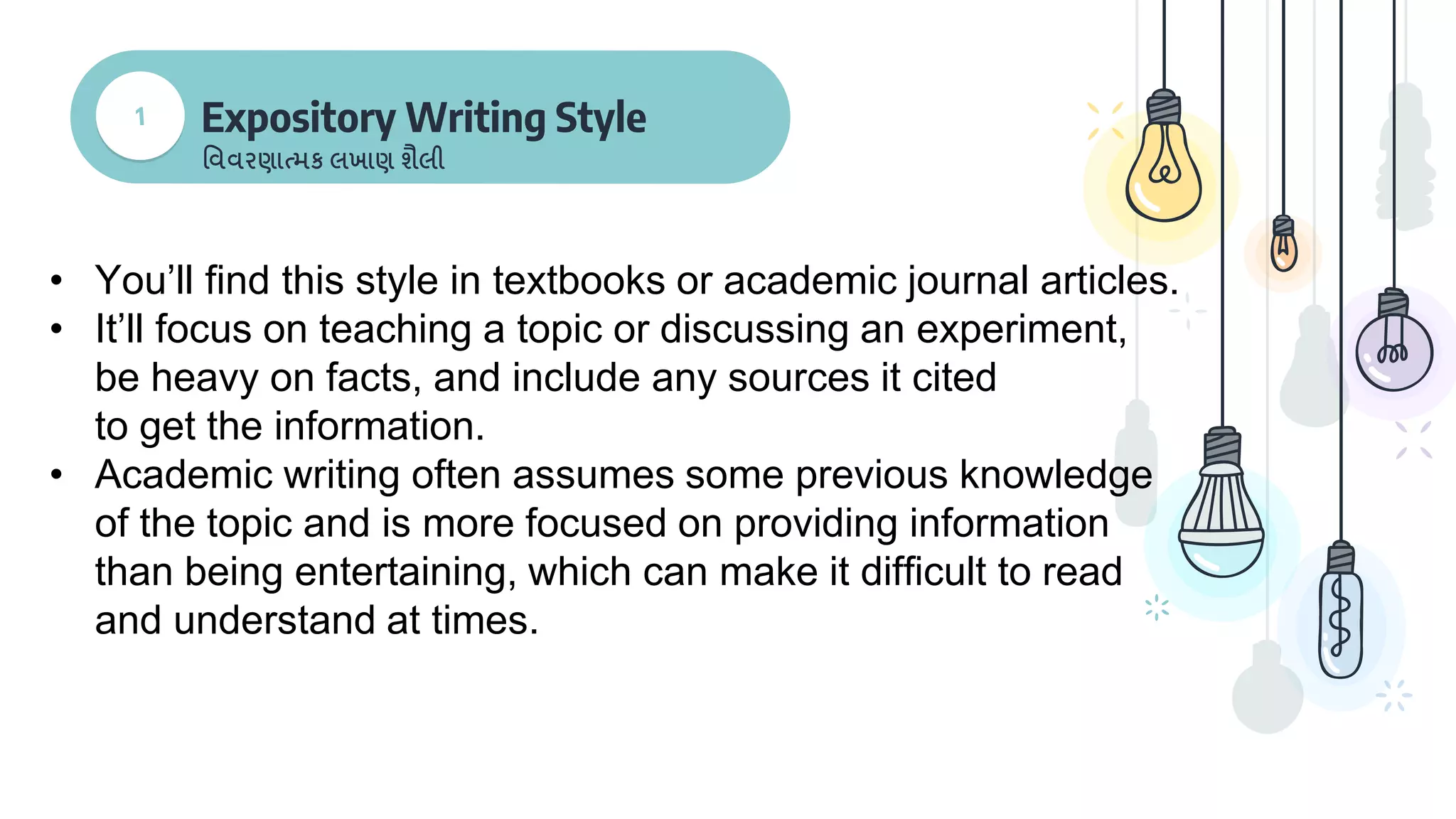 types of writing | PDF