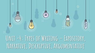 types of writing | PDF