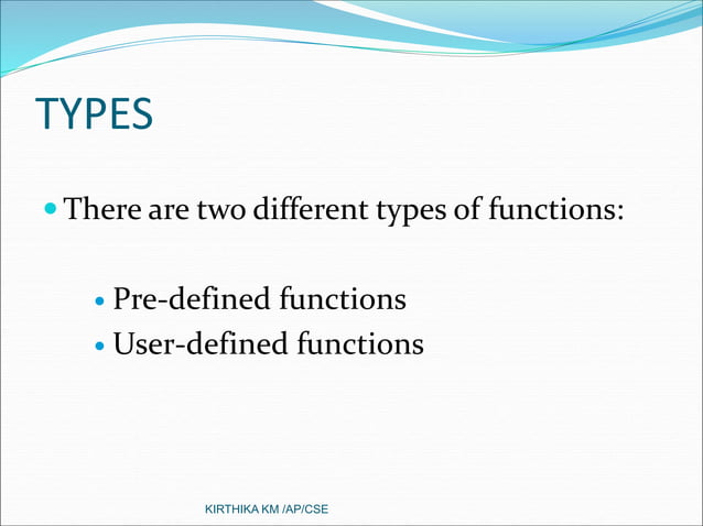 Unit 4 functions and pointers | PPT