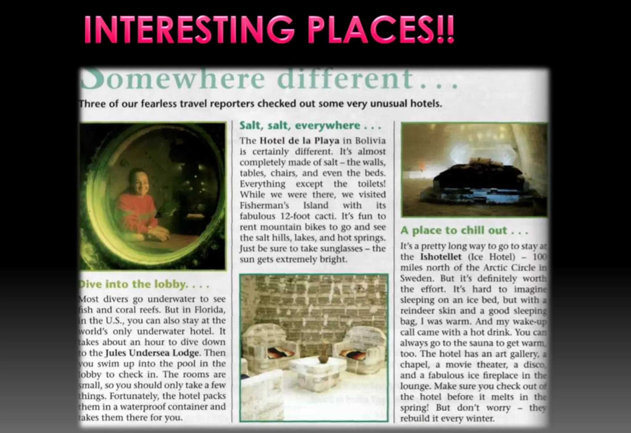 Unit 4 going away | PPTX